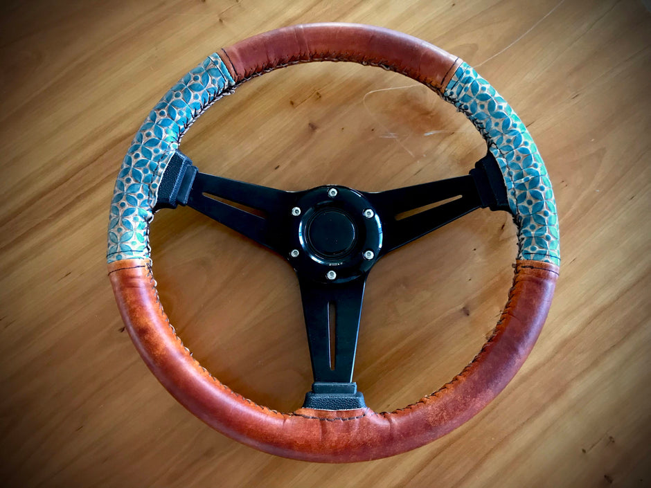 The only custom leather steering wheel covers that last – Theshoroom